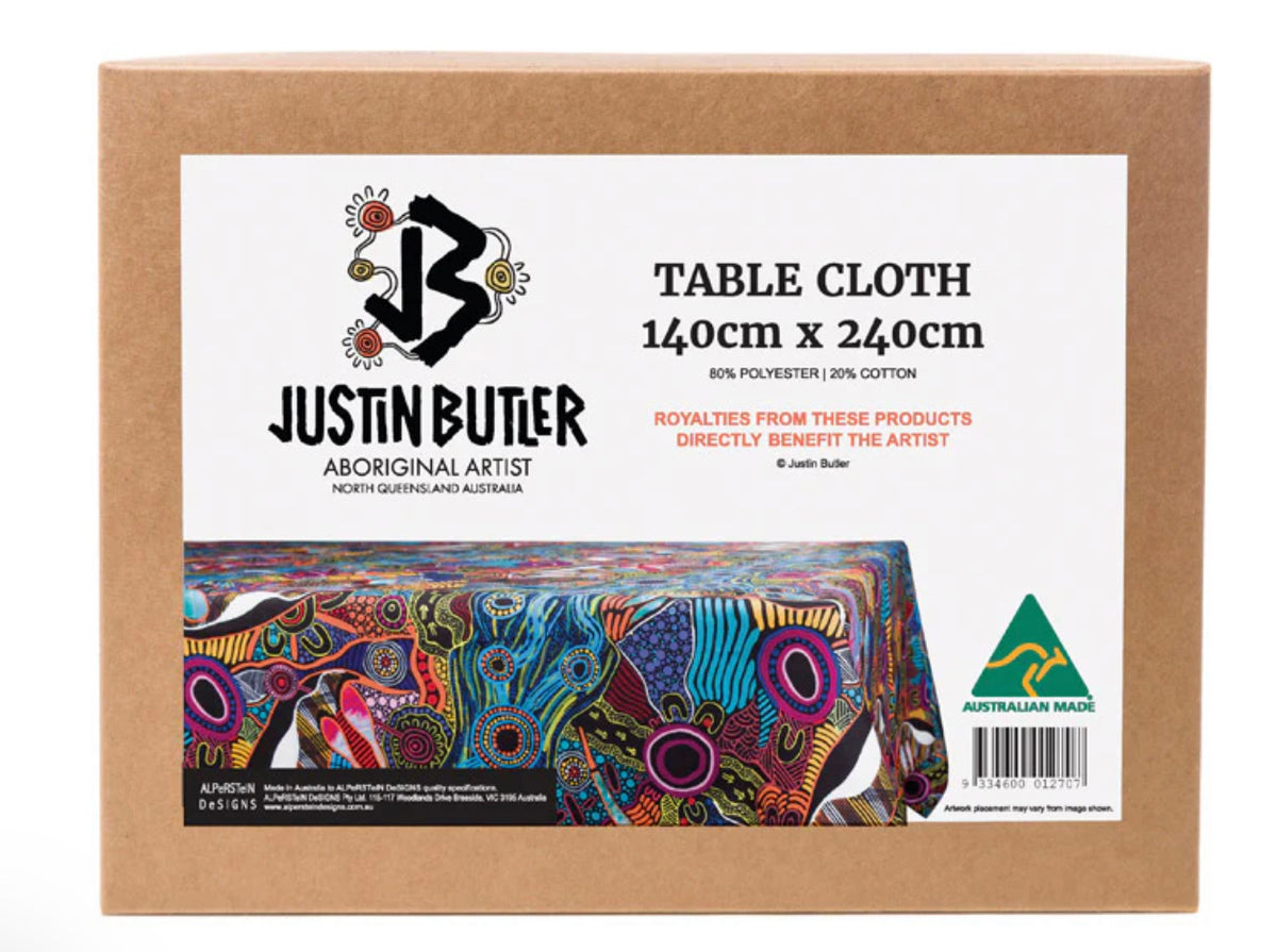 Justin Butler Table Cloth – Kinya Lerrk