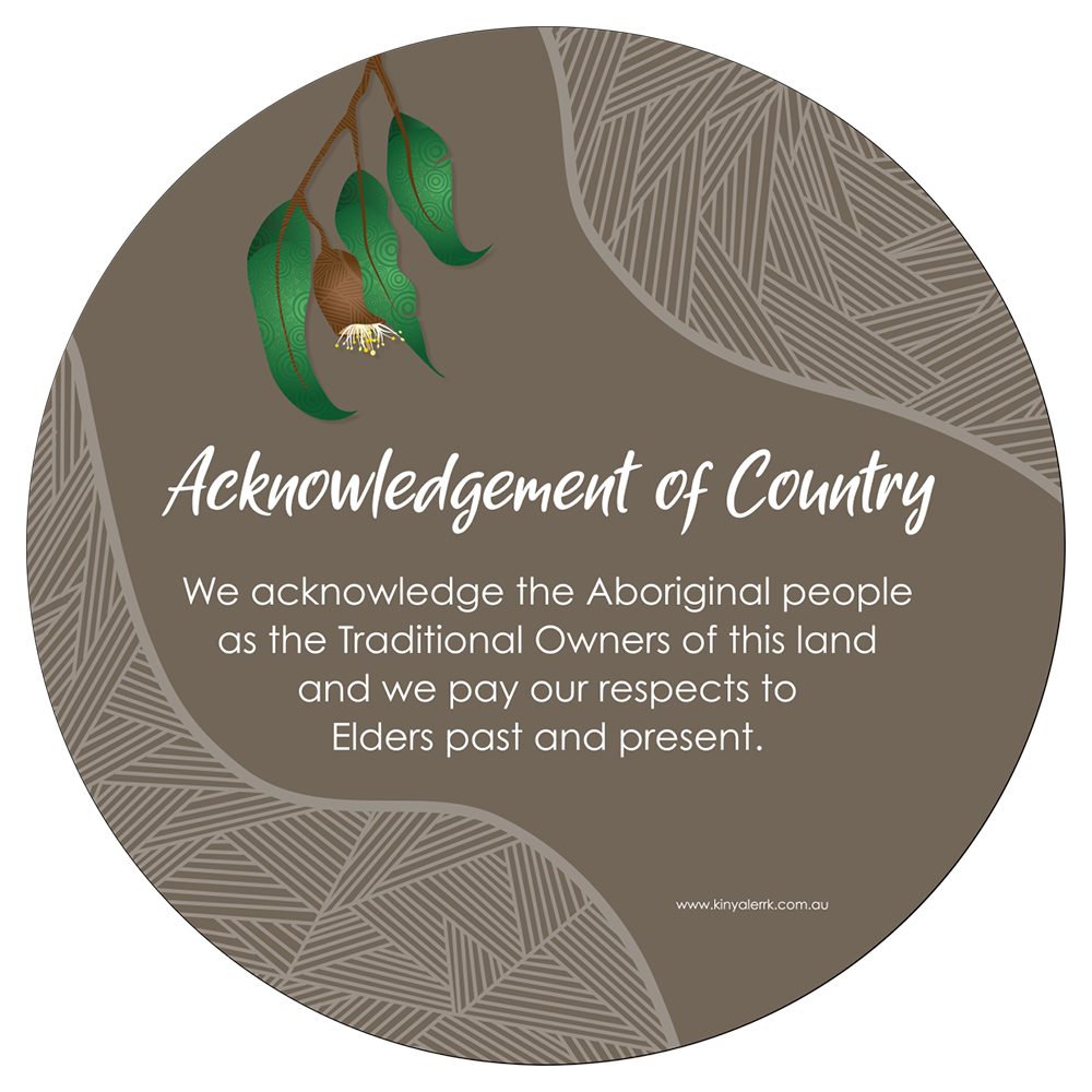 Acknowledgement Of Country – Kinya Lerrk