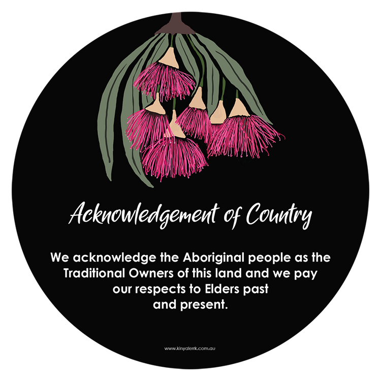 Acknowledgement Of Country – Kinya Lerrk